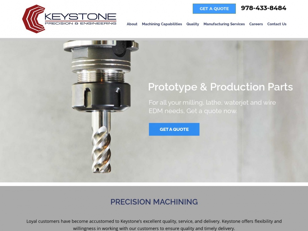 Keystone Precision and Engineering - Artefact Design