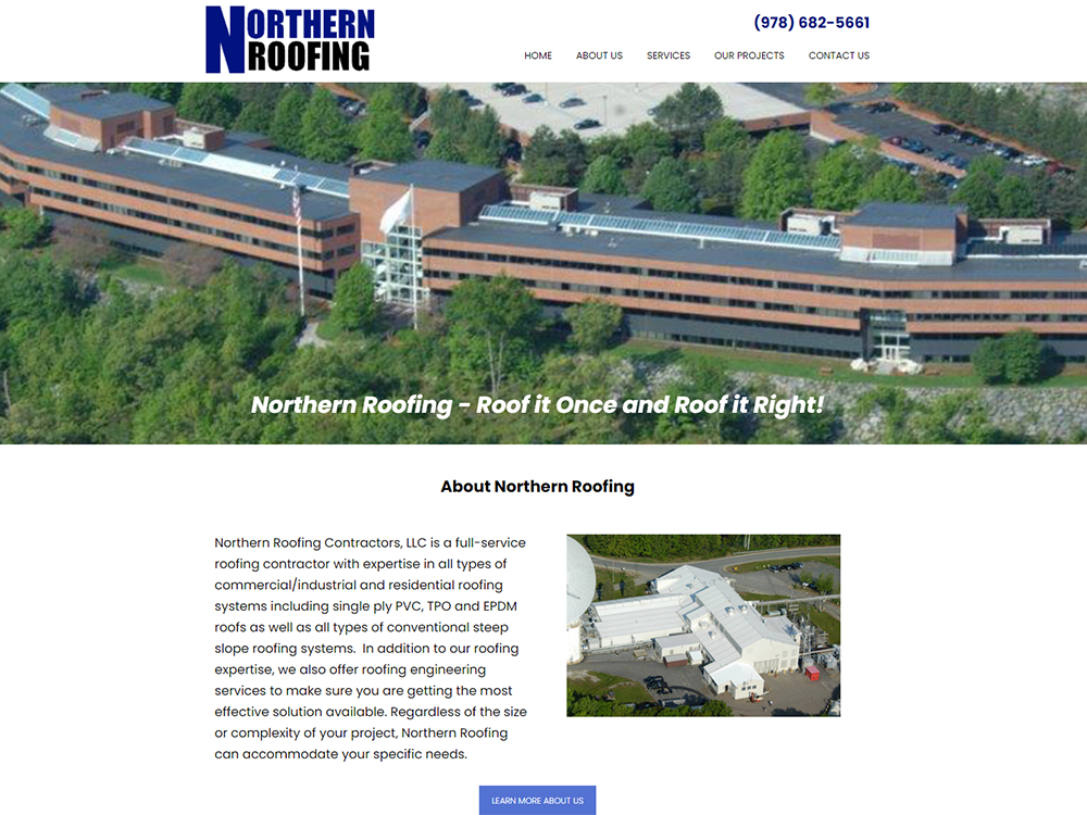 Northern Roofing - Artefact Design