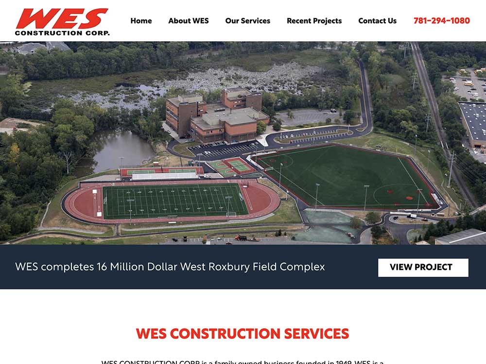 WES Construction Corp - Artefact Design